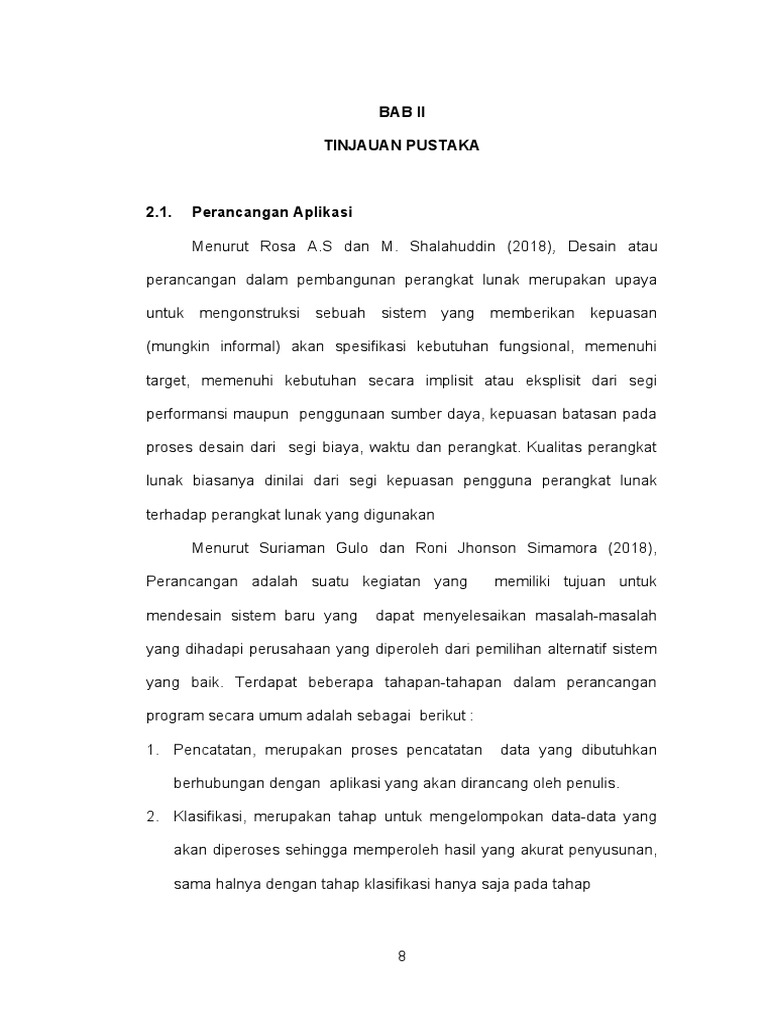 Perancangan Aplikasi dan UML | PDF