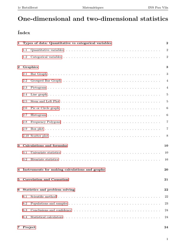 1MA Estadistica | PDF | Regression Analysis | Coefficient Of Determination