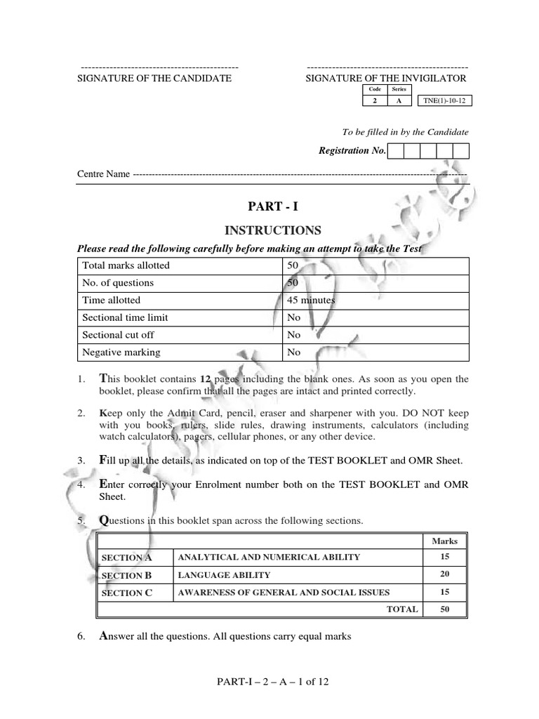 TISS Past Year Paper Part 1 Section 2 Solution 2017 | PDF | Textiles | Weaving