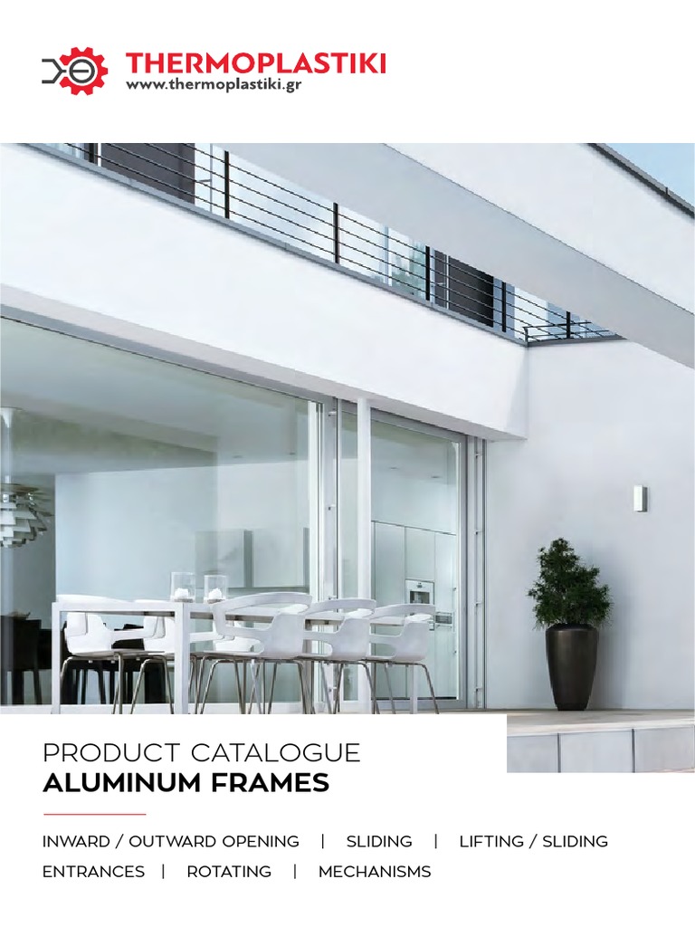 Aluminum Frames Product Catalogue en | PDF | Window | Door