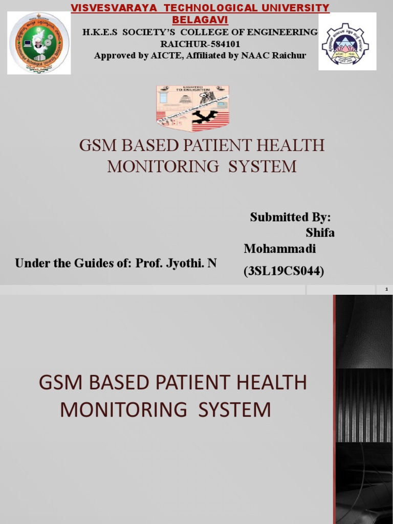 GSM Based Patient Health Monitoring System | PDF | Sensor | Monitoring ...