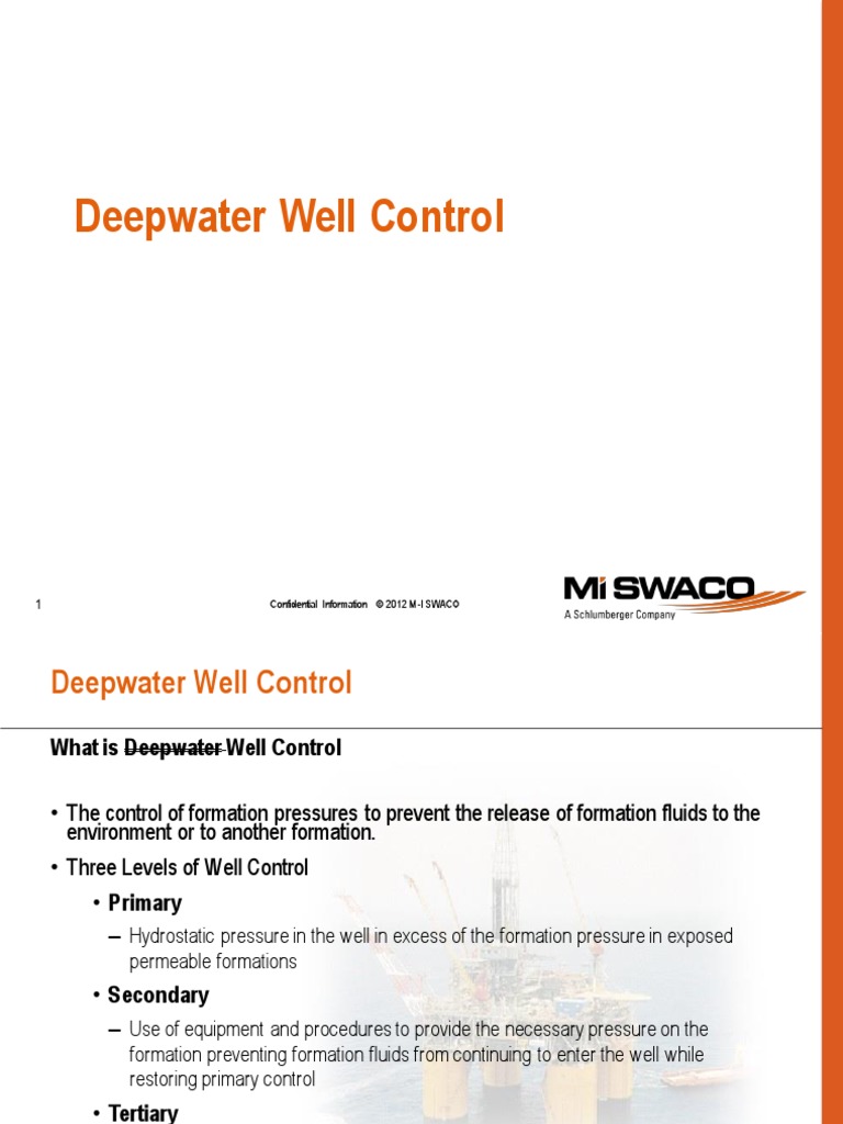 Deep Well Control | PDF | Casing (Borehole) | Continuum Mechanics