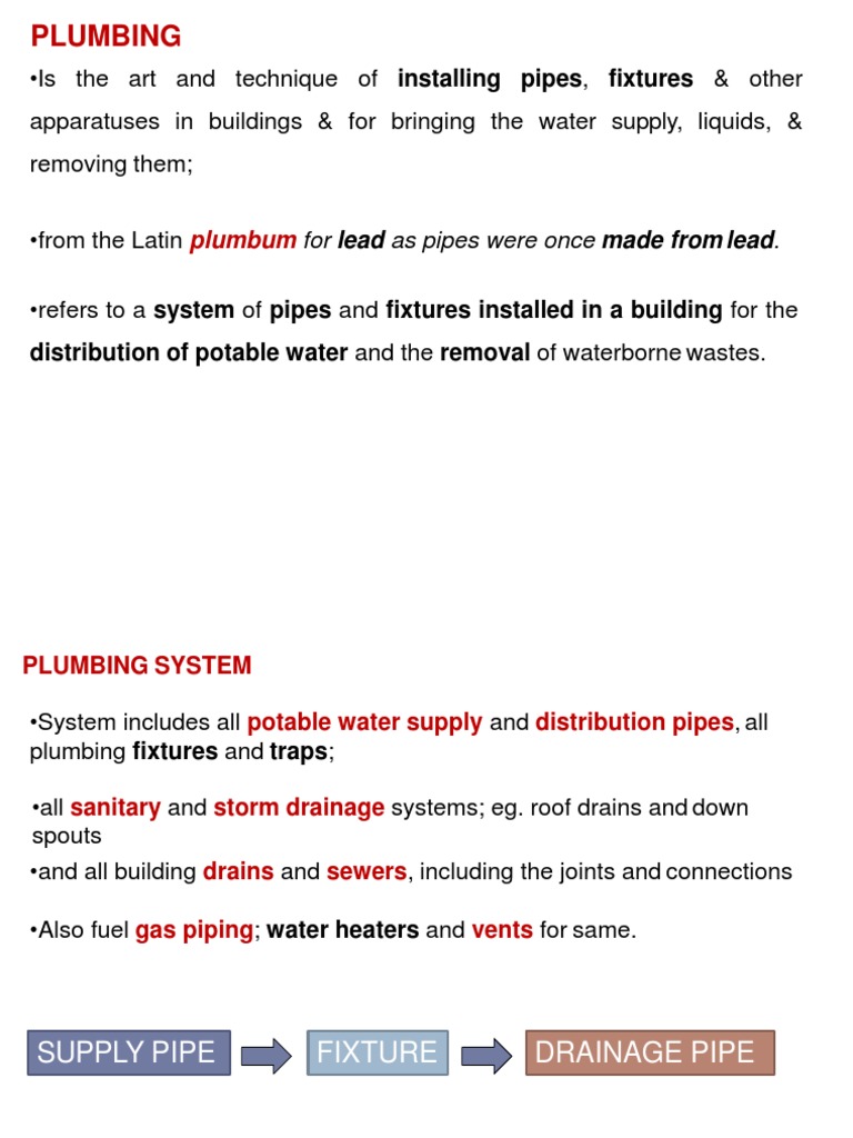 Water Supply in A Building | PDF | Plumbing | Water