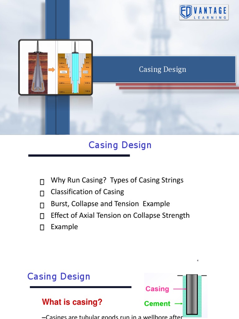 Casing Design | PDF | Casing (Borehole) | Applied And Interdisciplinary ...