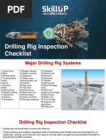 Drilling Rig Safety Inspection Check List | PDF | Drilling Rig | Valve