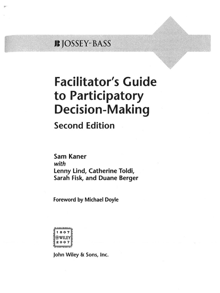 Facilitators Guide | PDF