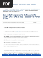 Como Emitir Um DAE 20 | PDF | Internet | Economias