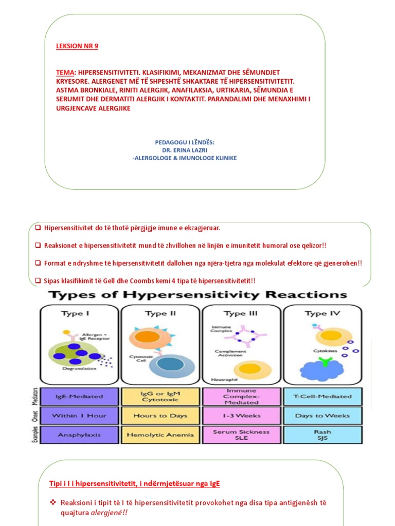 Imunologji Leksion NR 9 5909 | PDF