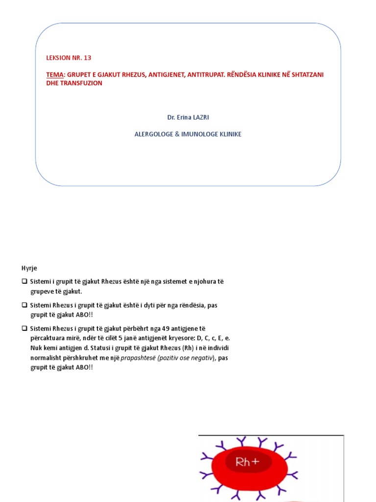 Imunologji Leksionet 13 14 15 6217 | PDF