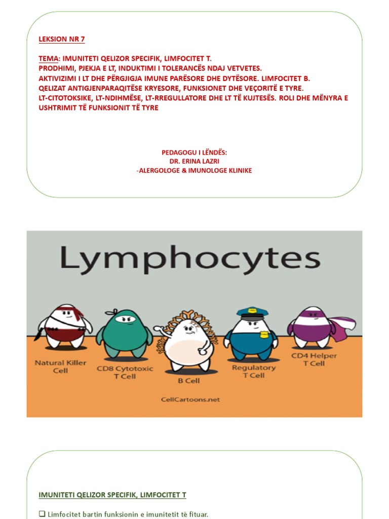Imunologji Leksion NR 7 PDF 5907 | PDF