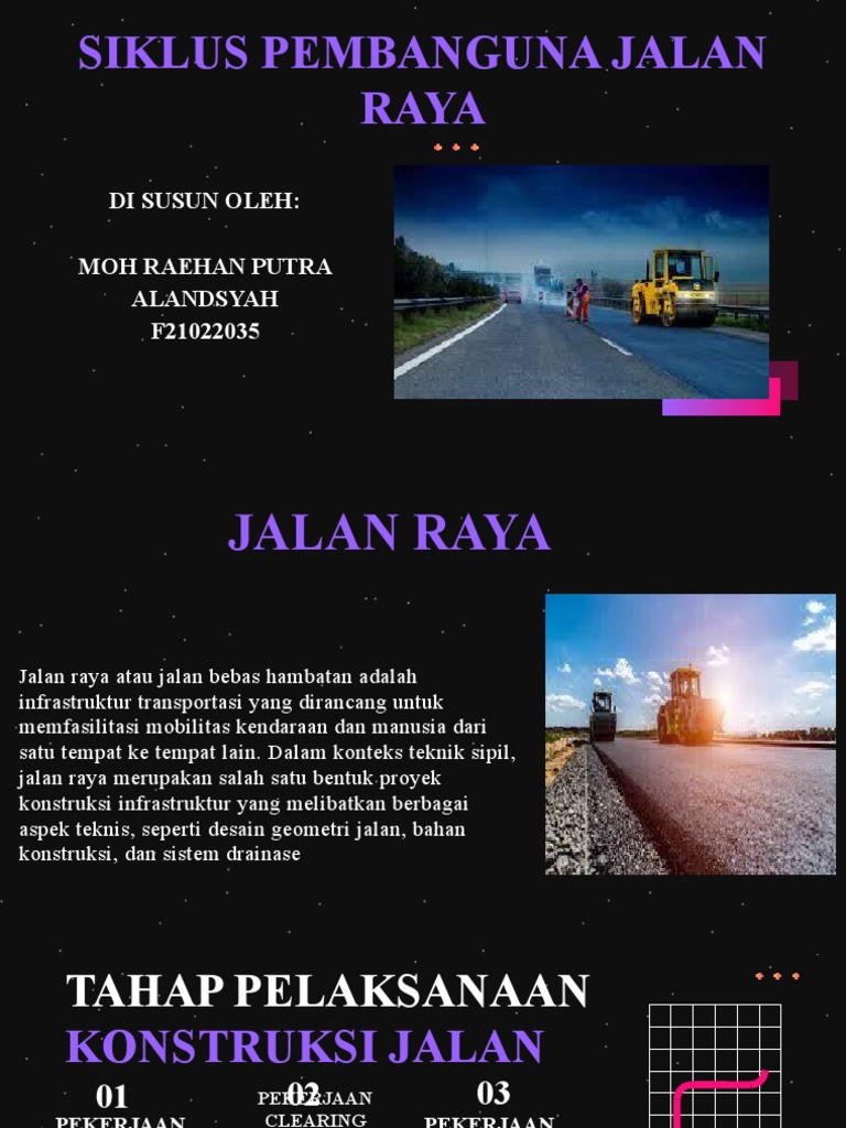 Siklus Pelaksanaan Jalan Raya | PDF