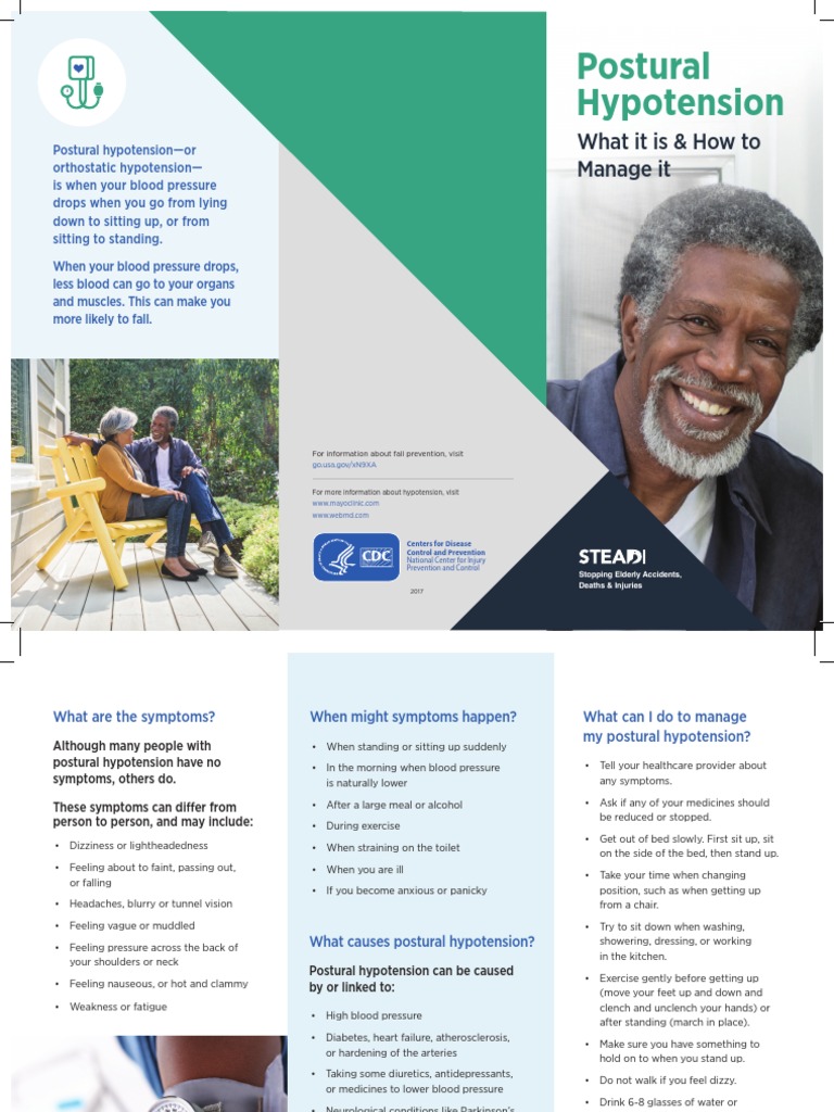 Postural Hypotension-Print | PDF | Cardiovascular System | Epidemiology