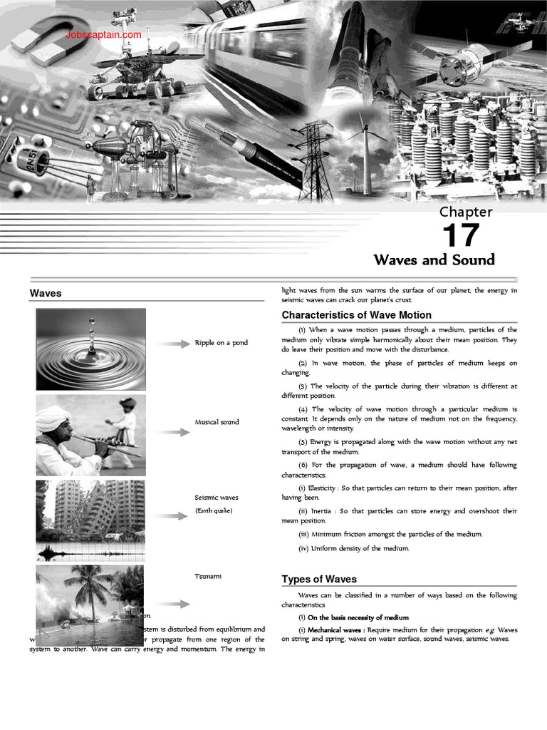CH 17 Wave and Sound | PDF | Waves | Sound