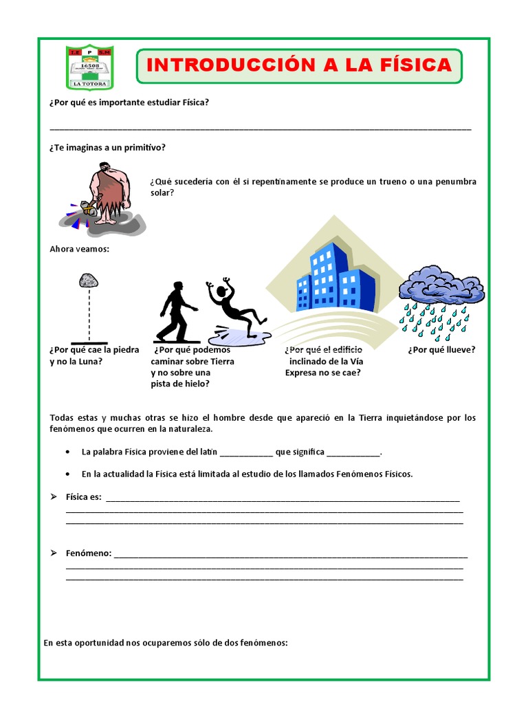Introduccion A La Fisica - 5° | PDF | Física | Galileo Galilei