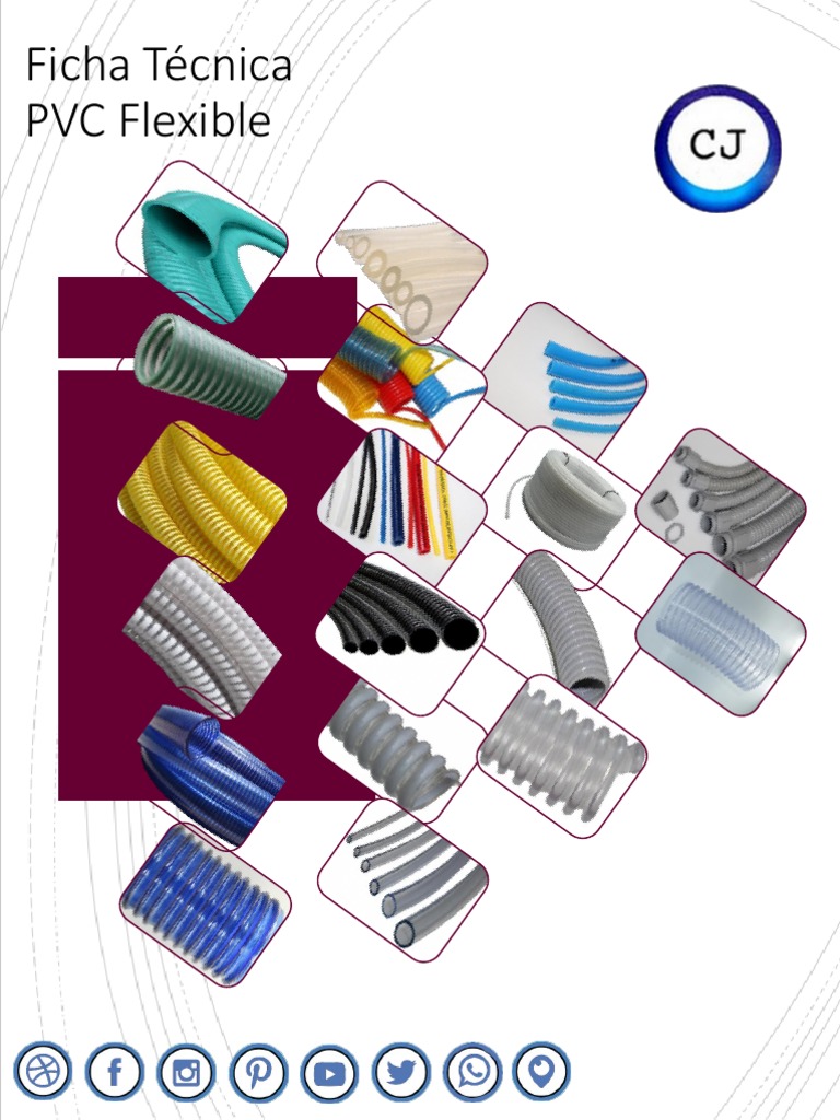 PVC Flexible Ficha Tec 2021 | PDF | El plastico | Ingeniería de Edificación