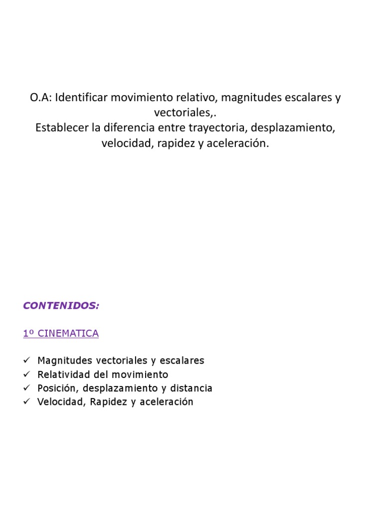 Untitled | PDF | Vector Euclidiano | Velocidad
