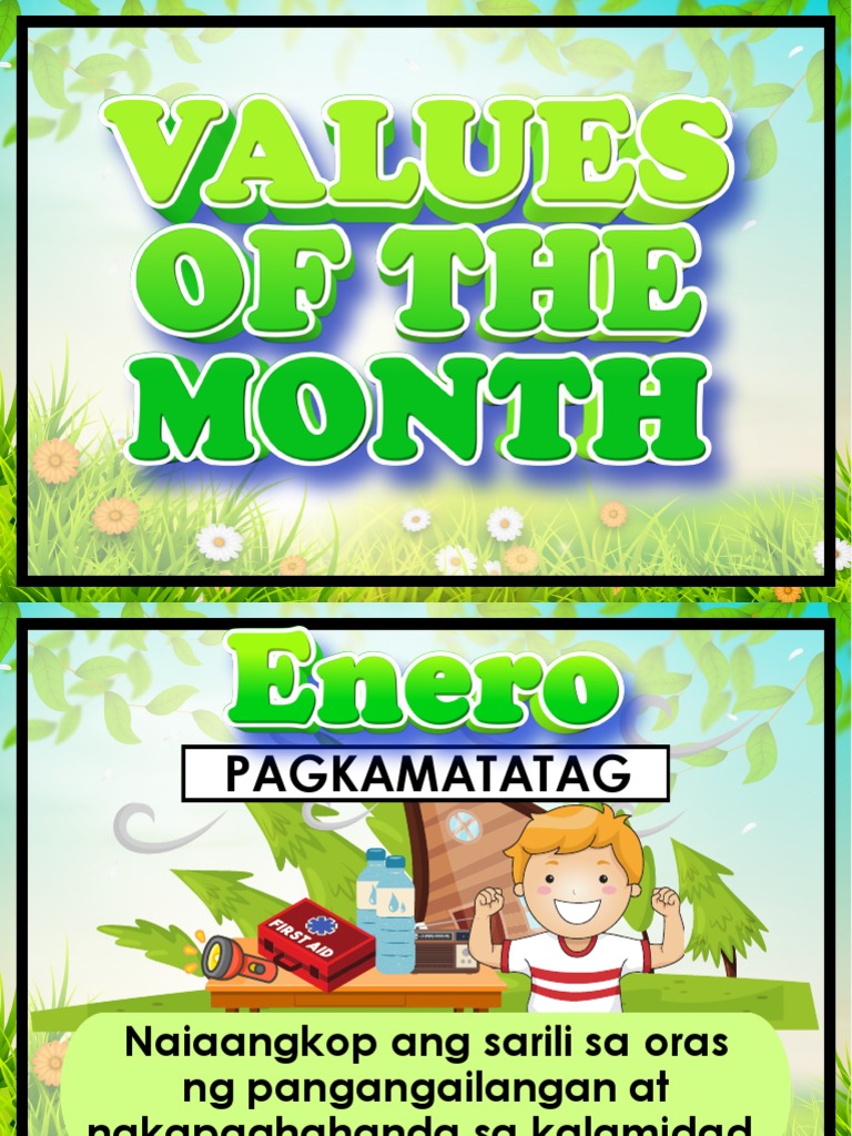 Values of The Month - Green | PDF
