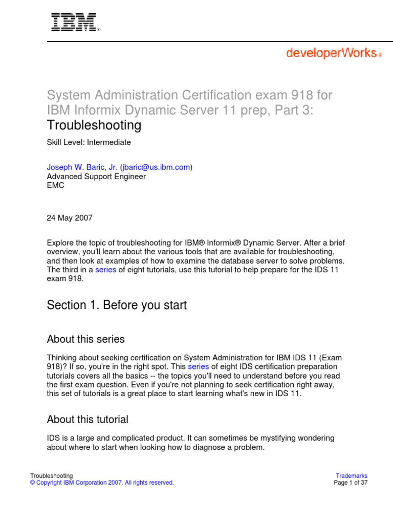 db2 Cert9183 PDF | PDF | Sql | Databases