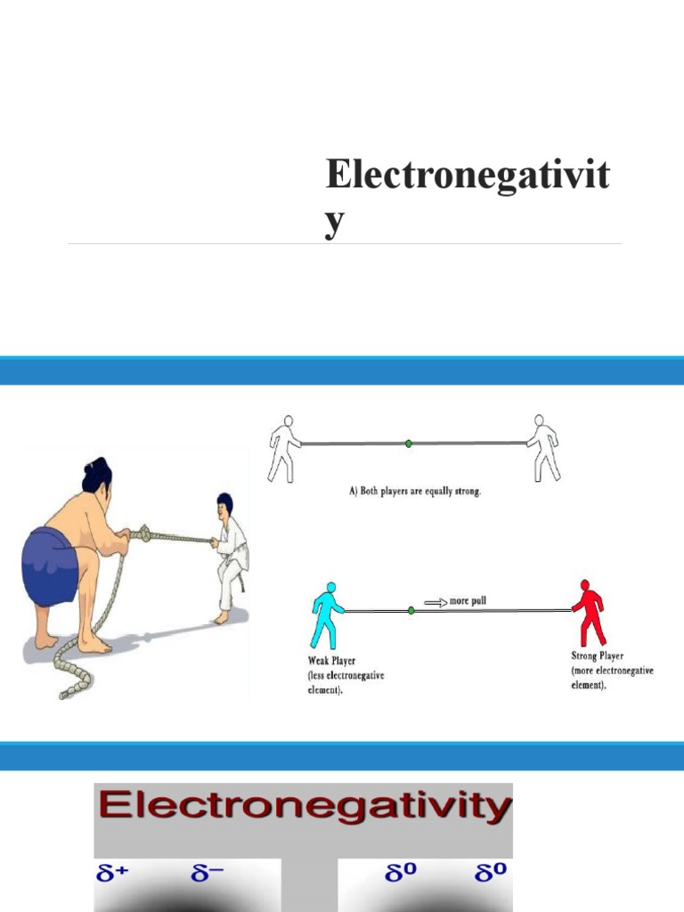 Electronegativity | PDF