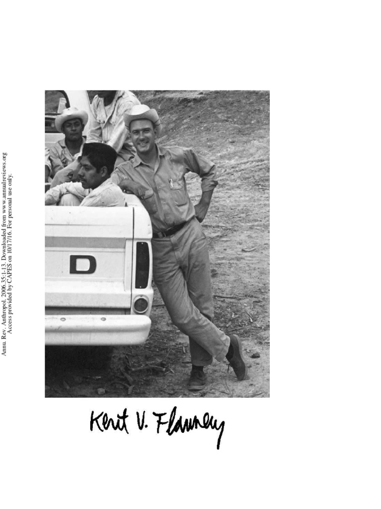 Flannery, Kent V. - On The Resilience of Anthropological Archaeology | PDF