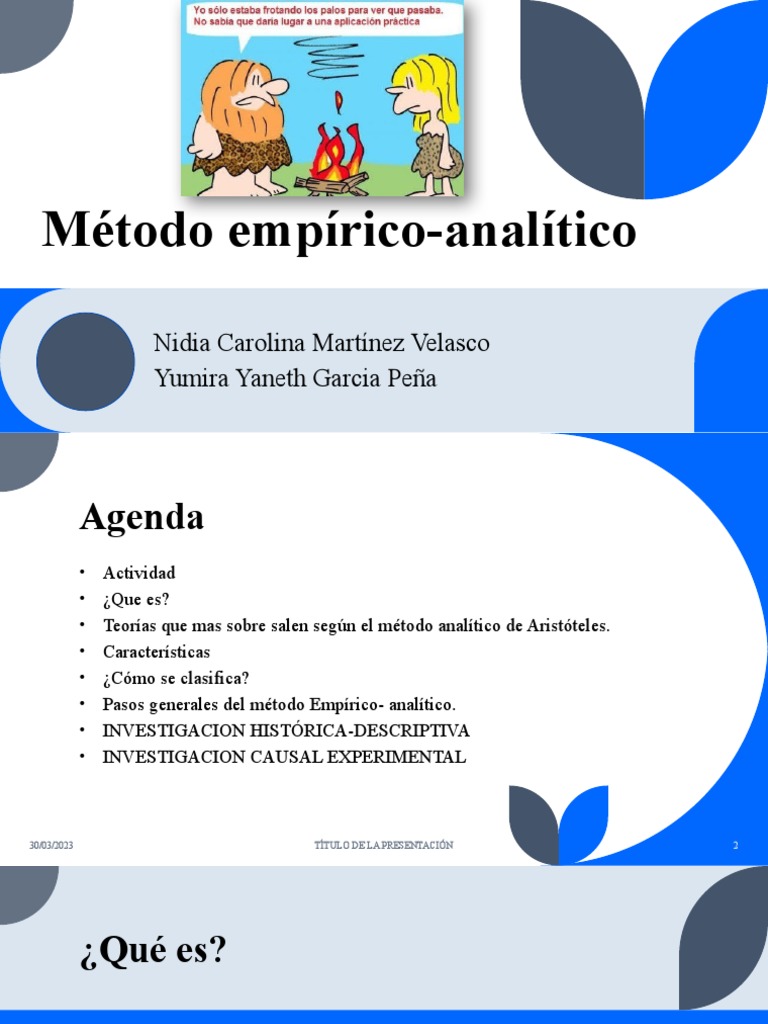 Método Empírico-Analítico | PDF | Método científico | Metodología