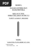 Modul Ajar Kurikulum Merdeka 2024 Teknik Listrik SMK Kelas X | PDF