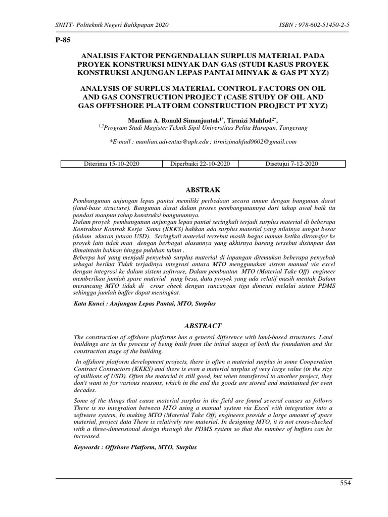 Jurnal Referensi Makalah TLP | PDF