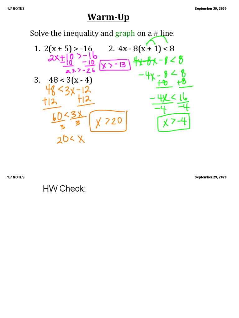 Solving Equations with Variables on Both Sides: Steps, Examples, and ...