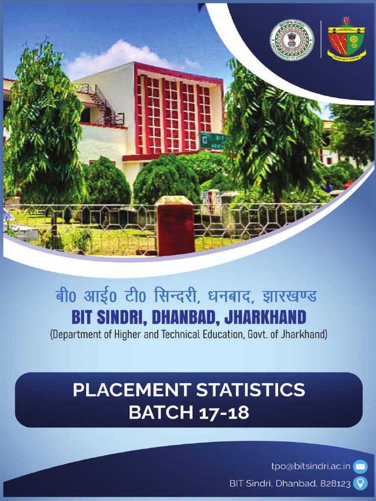 BIT Sindri Placement Statistics | PDF | Companies | Economy Of India