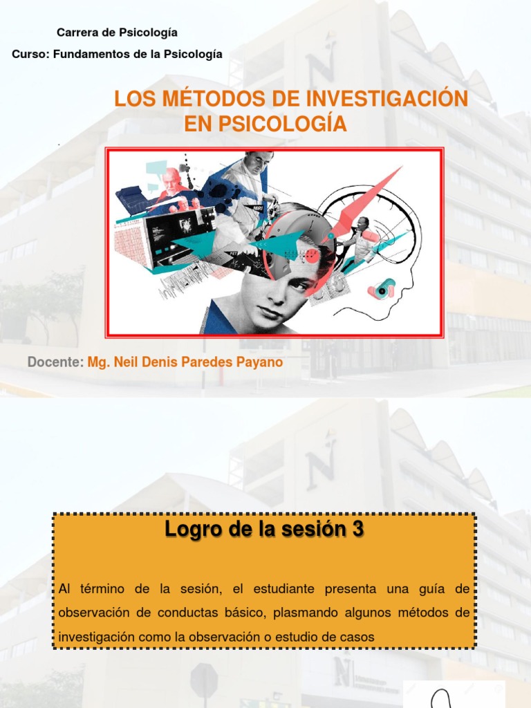 S3 Metodos De Investigación En La Psicología Pdf Sicología