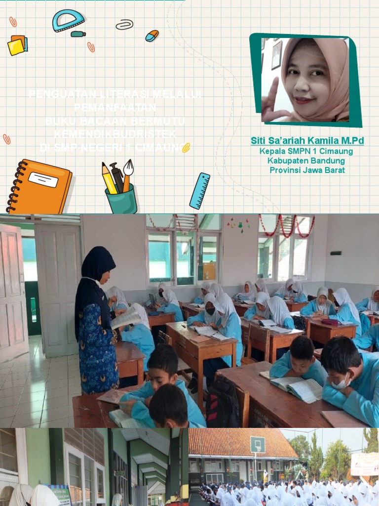 Bu Mila - Penguatan Literasi Melalui Pemanfaatan Buku Bacaan Bermutu | PDF