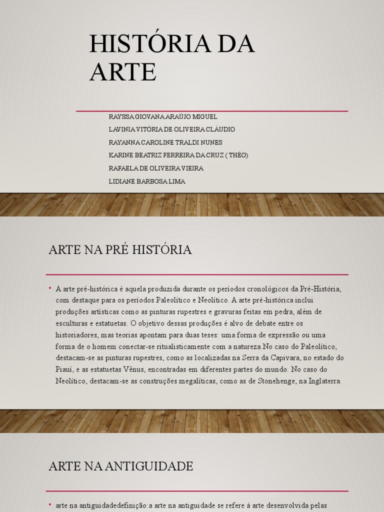História Da Arte | PDF | Renascimento | Modernismo