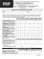 IIEF-5 Questionnaire PDF | PDF