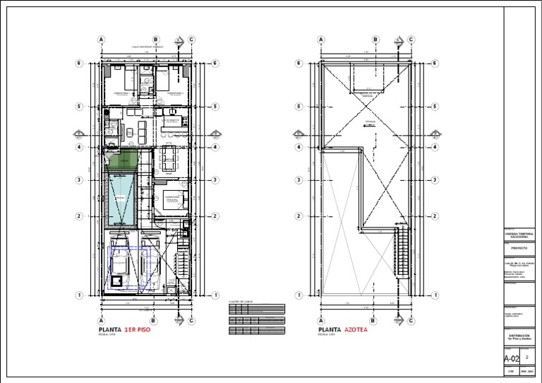 Plano Arquitectura - ARQ-A-01 | PDF