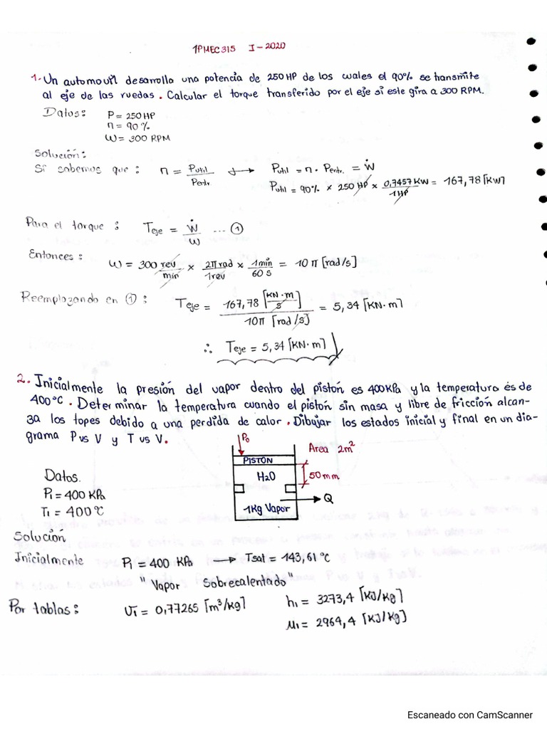 Exámenes Pasados 2 Mec 2023 | PDF