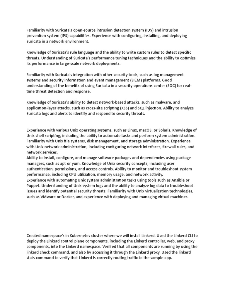 Suricata IDS/IPS Configuration Guide | PDF | Apache Spark | Cloud Computing