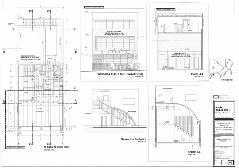 Plano A1 - Aguita de La Perdiz | PDF