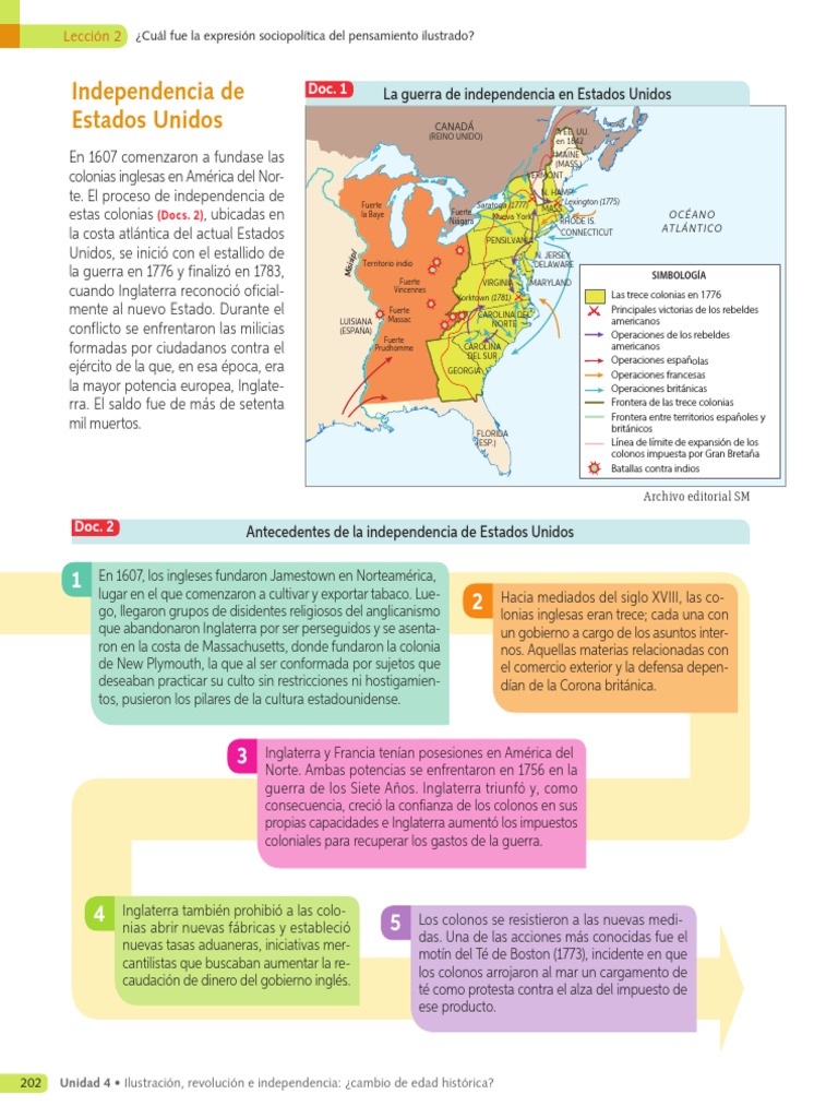 Historia Geografia y Ciencias Sociales 8o Basico | PDF | Declaración de ...