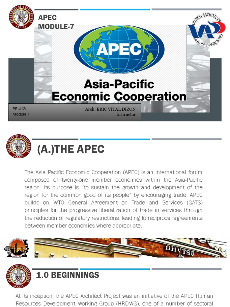 Module 7 - APEC Architect | PDF | Licensure | Architect
