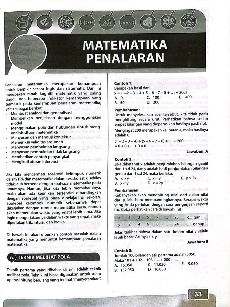 Penalaran Matematika | PDF