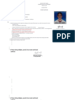 Candidate Hall Ticket | PDF | Identity Document