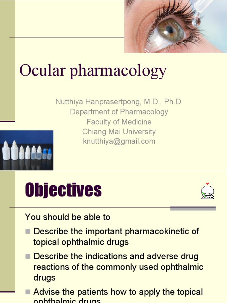 12 - Ocular Pharmacology - 343 - 64 | PDF | Topical Medication | Glaucoma