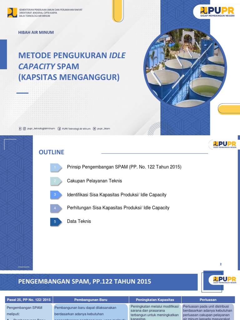 Metode Perhitungan Idle Capacity - BTAM | PDF