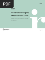 Tax Rate Notification For Contractors: (IR330) Form | PDF | Payments ...