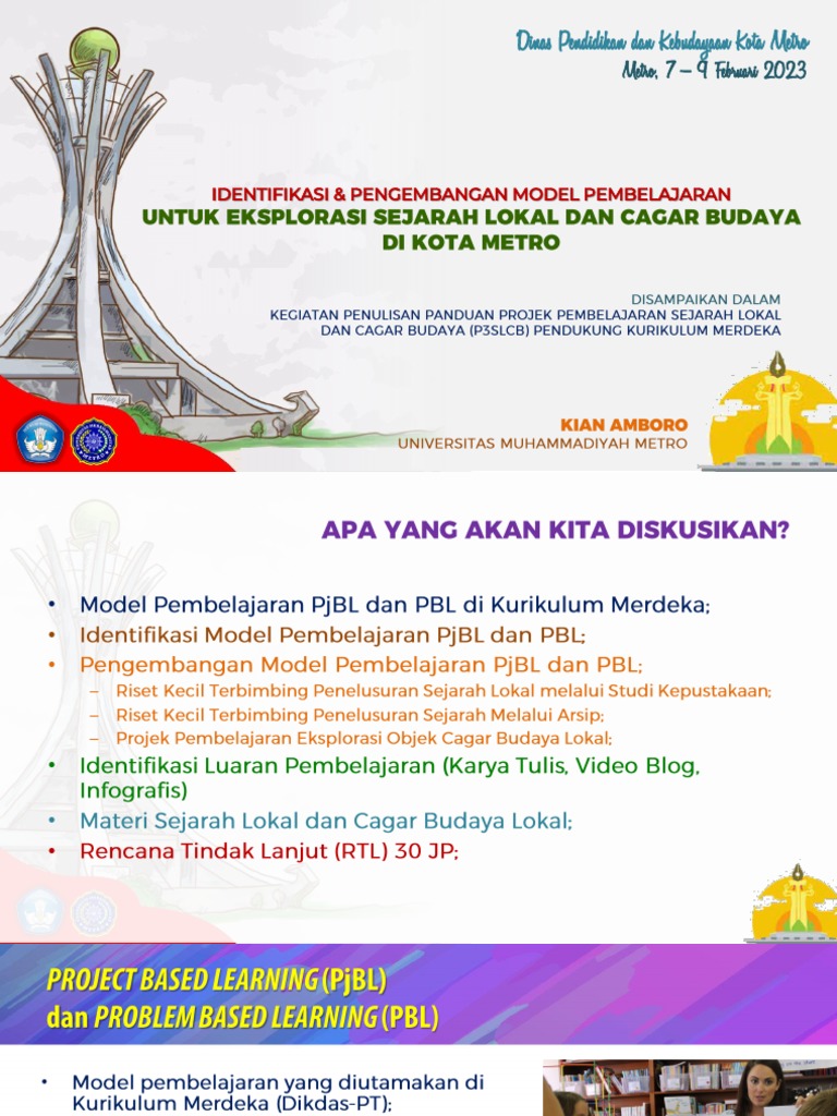 Pengembangan PJBL Dan PBL Utk SL Dan CB | PDF