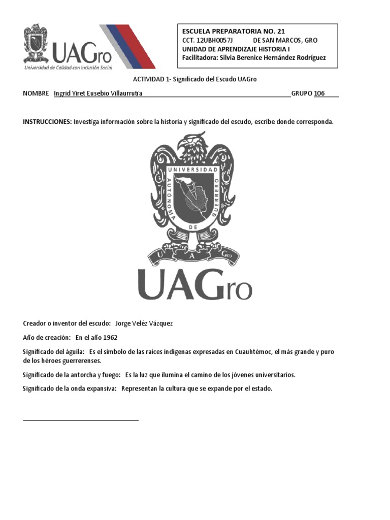 Significado del Escudo UAGro | PDF | Ciencias sociales