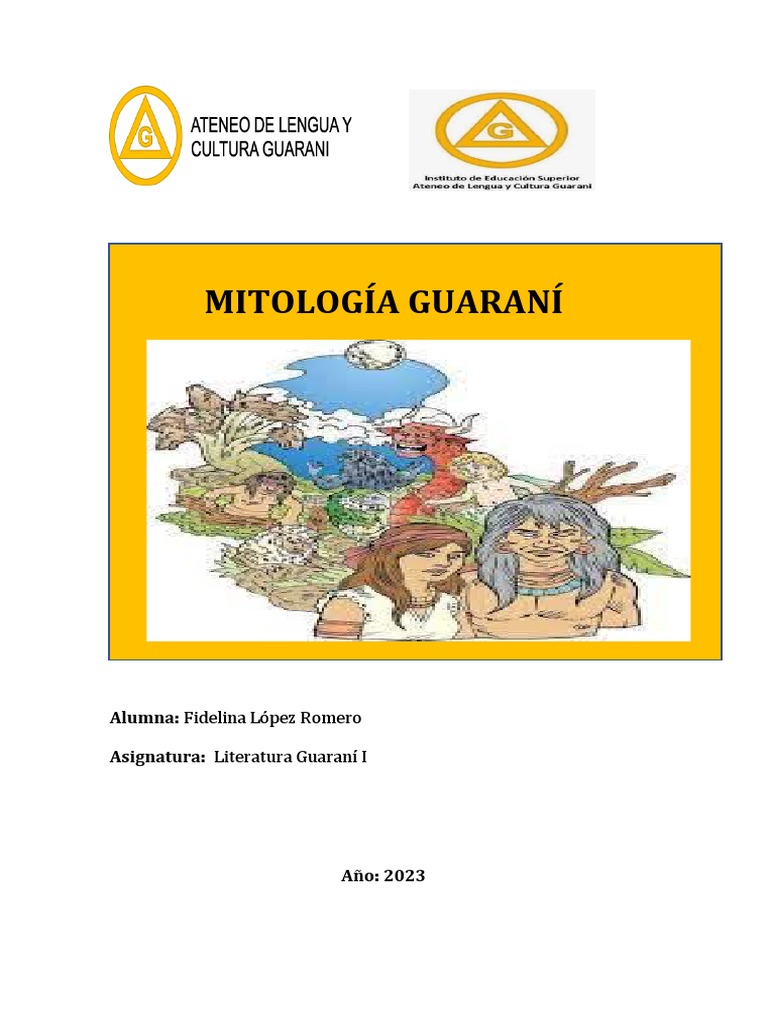 Mitologia Guarani | PDF | Mitología