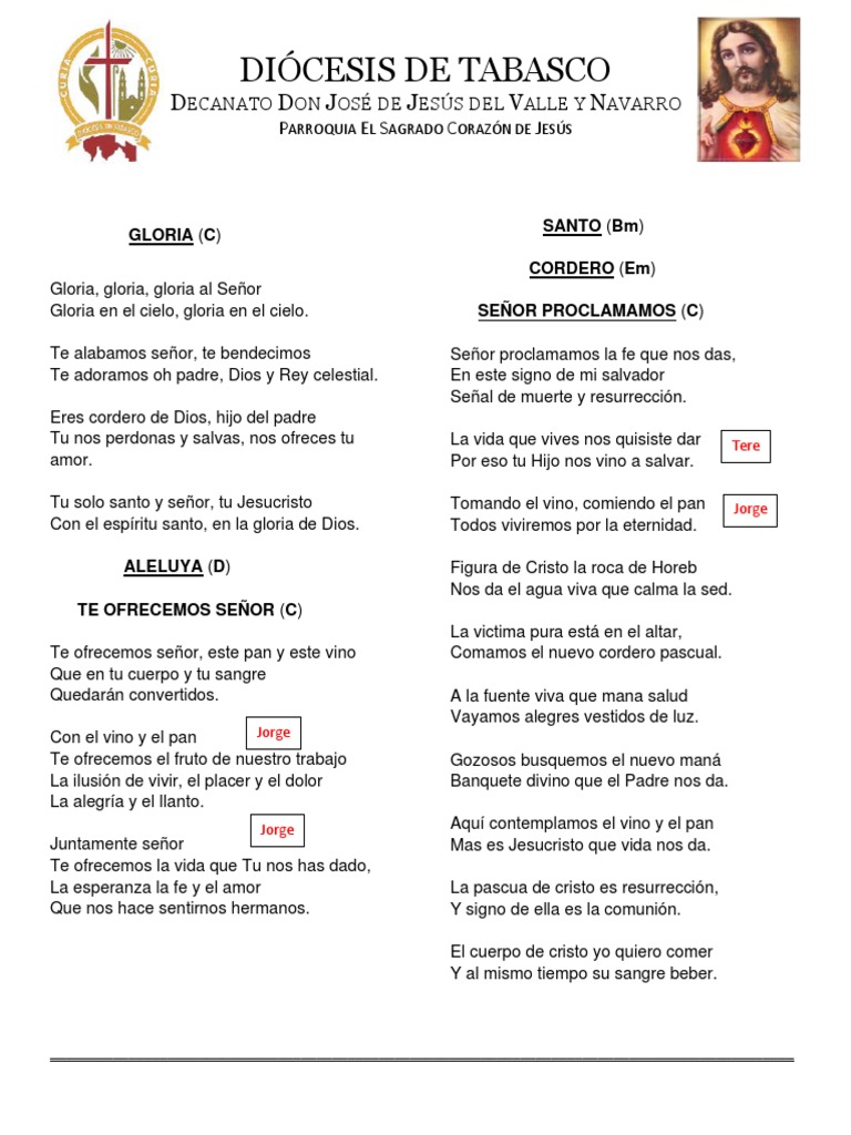 Esquema Cantos Vigilia Pascual - 012612 | PDF | Cristo (título) | Jesús