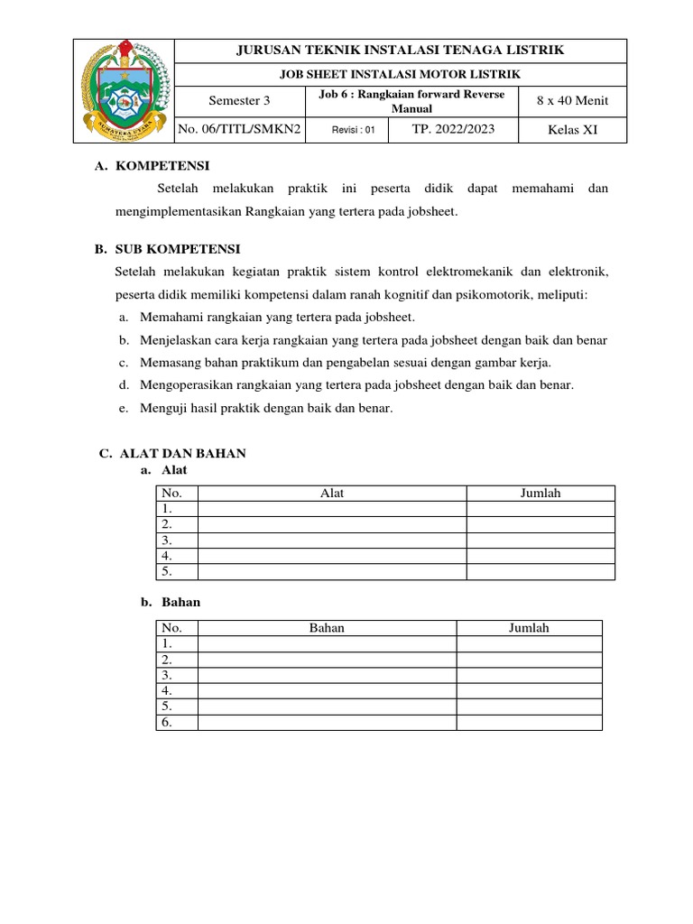 Jobsheet 6 | PDF