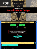 Constitutional Design Class9 Notes | PDF